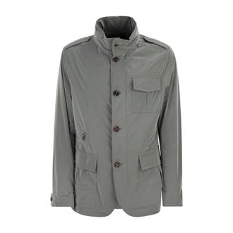 Moorer Porto OS Field Jacket - - Jackets - Herren - Gr&uuml;n - 3XL