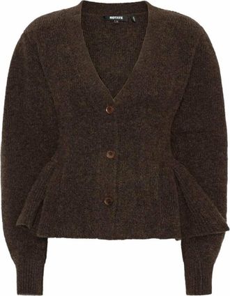 Rotate Cardigan - Dunkelbraun