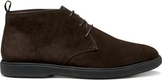 Geox Herren U SPHERICA EC17 Ankle Boot, Dark Brown, 44 EU