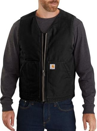 Carhartt Work in Progress Veste sans manches pour homme, Black, Taille XL