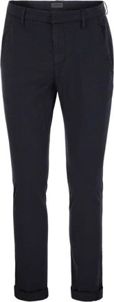 Dondup Homme, Pantalons, Bleu, Taille: W34 Gaubert Slim-Fit Chinos