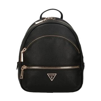 Guess Schwarze PU-Leder Umh&auml;ngetasche - - Bags - Damen - Schwarzk - ONE SIZE