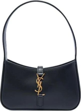Saint Laurent Pre-owned Mini Le 5 a 7 - Femme - Pre-owned - Noir - Taille: ONE Size
