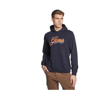 Guess Stylischer Herren Hoodie Sweatshirt - - Sweatshirts & Hoodies - Herren - Blau - XS