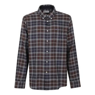 Barbour Midnight Tartan Flanellhemd - - Shirts - Herren - Mehrfarbig - S