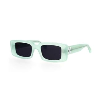 Off-white Arthur Sonnenbrille - - Accessories - Damen - Blau - 50 MM
