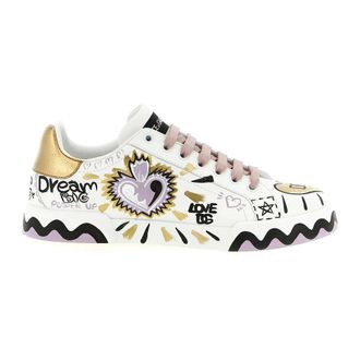 Dolce & Gabbana Femme, Chaussures, Multicolore, Taille: 39 1/2 EU Baskets Portofino