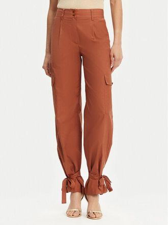 Guess Stoffhose 5GGB20 7315A Kupferfarben Regular Fit