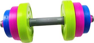 Aboofan Kurzhantel aus Langlebigem Kunststoff Rutschfeste Griffgestaltung Fördert Muskelaufbau und Fitness zu Hause Geeignet für Kindertraining und Spielerisc