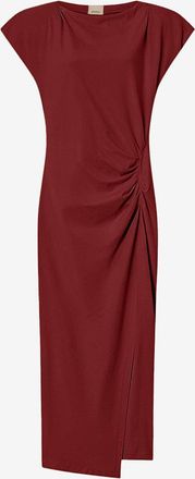Isabel Marant Robe Nadela - Femme - Bordeaux Fonc&eacute; - Taille34 - Isabel Marant