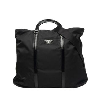 Prada Sac bandouli&egrave;re en nylon pr&eacute;-poss&eacute;d&eacute; - Femme - Pre-owned - Noir - Taille: ONE Size