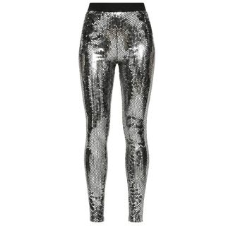 Dolce & Gabbana Leggings - - Trousers - Damen - Grau - S