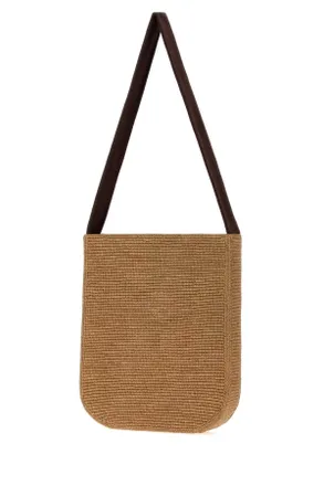 The Row Womens Raffia Lori Shopping Bag The Exterior: Borse A Tracolla