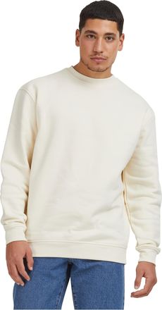 Urban Classics Herren Sweatshirt Crewneck Fleece-Sweatshirt, lässiges Sweatshirt für Männer, Loose Fit, erhältlich in vielen Farbvarianten, Größen S-5XL