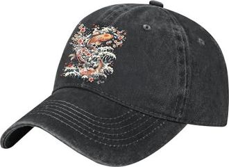 Generic Casquette De Baseball Carpes Ko&iuml; Japonaises Casquette Trucker Toutes Les Saisons Chapeau De Sport Confortable Chapeau De Soleil pour Sports De Plein A