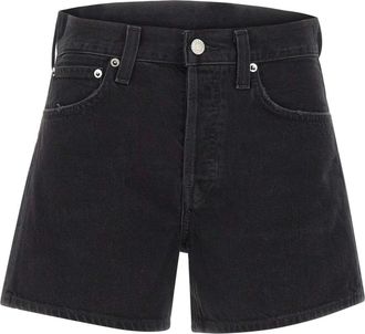 A Gold E Femme, Shorts, Noir, Taille: W24 Parker Long Short