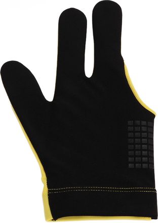 CHICIRIS 3-Finger-Billardhandschuhe, Schnell Trocknendes Polyurethan-Material, Elastisches Handgelenk für die Linke Hand, Passend für Alle, Ideal für Pool-Queu