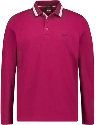 HUGO BOSS Herren Polo-Shirts rot Baumwoll-Piqu&eacute;