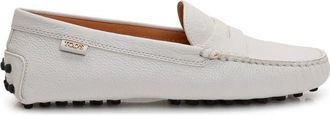 Tod's Femme, Chaussures, Blanc, Taille: 37 1/2 EU Mocassins