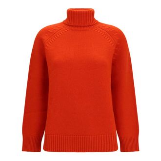 P.A.R.O.S.H. P.a.r.o.s.h. - Pull en cachemire &agrave; col roul&eacute; - Femme - Pulls - Rouge - Taille: 40 FR