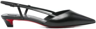 Christian Louboutin Pumps & High Heels - Miss Z Slingina 25mm - Gr. 37,5 (EU) - in Schwarz - f&uuml;r Damen