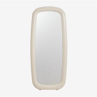 Sklum Miroir sur pied 80x180 cm en MDF Heras SKLUM Tapioca Beige