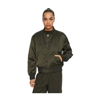 Champion Femme, Vestes, Vert, Taille: 38 FR Blouson aviateur coupe personnalis&eacute;e