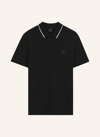 HUGO BOSS Polo Passerford Regular Fit schwarz
