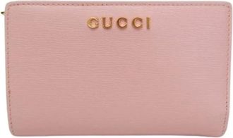Gucci Pre-owned 772640 Portefeuille - Femme - Pre-owned - Rose - Taille: ONE Size