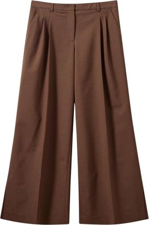 The Garment Femme, Pantalons, Brun, Taille: 32 FR Pantalon en Laine Marron