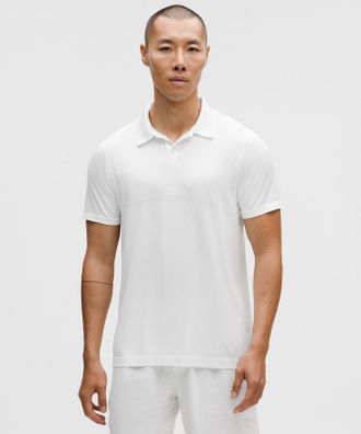 lululemon Polo de tennis en maille &agrave; manches courtes pour Hommes - Taille 2XL