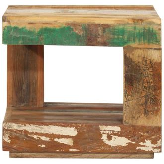 vidaXL Couchtisch 45x45x40 cm Altholz Massiv - Vidaxl