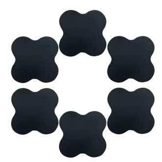 Generic Treadmill Floor Mat - 6-Piece Shock Absorbing Noise Reduction,Floor Protection Exercise Equipment Pad,for Home Office Apartment Garage Workout Fitness