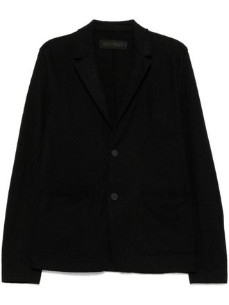 Transit Par-Such blazer à simple boutonnage - Noir