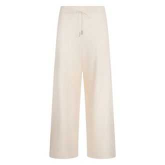 Fabiana Filippi Femme, Pantalons, Beige, Taille: 38 FR Pantalon Palazzo