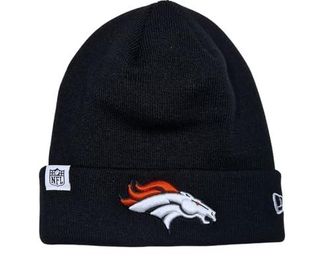 New Era Denver Broncos NFL Loop Label Knit Noir Bonnet