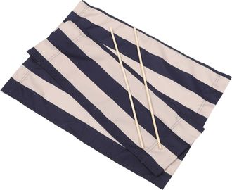 NUOBESTY Ersatzbezug f&uuml;r Klappstuhl Canvas Sitzbezug 54X41cm 53X20cm Robust Komfortabel f&uuml;r Camping und Garten