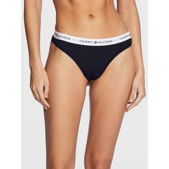 Tommy Hilfiger Stringtanga UW0UW03835 Dunkelblau