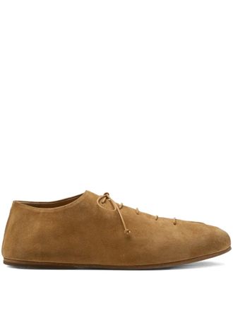 Mars&egrave;ll Steccoblocco lace-up Derby shoes - Braun