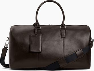 Le Tanneur Sac de voyage 48h Marceau en cuir huil&eacute;