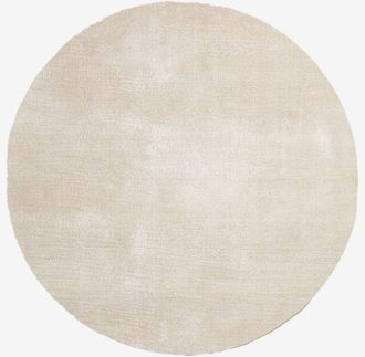 Sklum Sklum - Runder Daroca-Teppich Creme-Beige Ø120 cm
