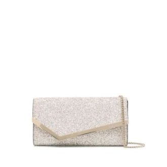 Jimmy Choo London Femme, Sacs, Gris, Taille: ONE Size Pochette Emmie