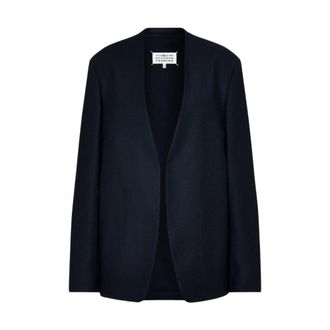Maison Margiela Minimal Blazer - - Jackets - Damen - Blau - XS