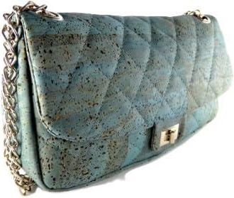Generico Tradeinhouse Sac banane Cortiça, bleu, 31 cm x 7 cm x 15 cm, avec fermeture éclair, poches multiples