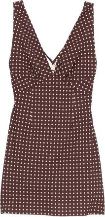 Faithfull The Brand Femme, Robes, Brun, Taille: 38 FR Graciela Mini Dress