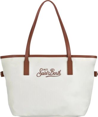 MC2 Saint Barth Femme, Sacs, Beige, Taille: ONE Size City Bag Mid