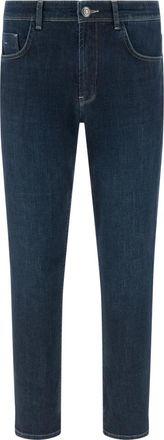 Boggi Milano Homme, Jeans, Bleu, Taille: W31 Jeans en denim stretch