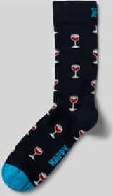 Happy Socks Socken mit geripptem Abschluss