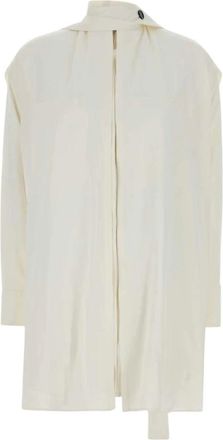 Ferragamo Veste Oronero - Femme - Blouses et Chemises - Blanc - Taille: 34 FR