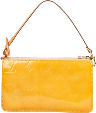 Louis Vuitton Crossbody Bags - Louis Vuitton Vernis Monogram Lexington Pochette H - Gr. unisize - in Gelb - für Damen